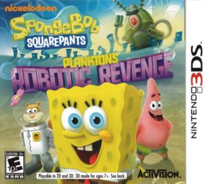 spongebob squarepants plankton's robotic revenge for 3ds nintendo