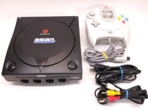 sega dreamcast system - video game console (black sega sports edition) (renewed)