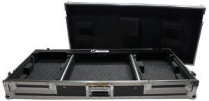 harmony audio hccdjdjm2kw coffin flight dj custom case compatible with pioneer djm-2000 & cdj-2000