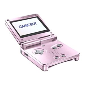 game boy advance sp pearl pink (renewed)