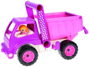 lena eco active princess pink dump truck is a eco friendly bpa and phthalates free green toy manufactured from premium grade resin and wood