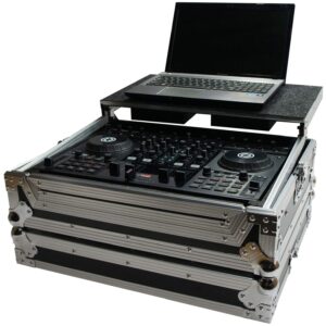 harmony audio hctks4lt flight glide laptop stand custom case compatible with numark mixtrack pro