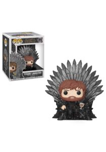 funko pop! deluxe: game 0: tyrion lannister sitting on iron throne collectible figure - game of thrones - collectible vinyl figure - gift idea - official merchandise - for kids & adults - tv fans