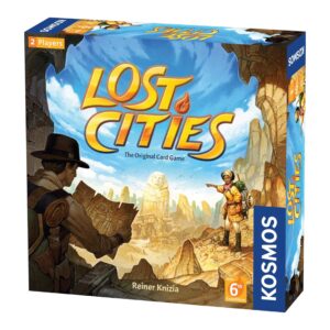 lost cities card game - with 6th expedition