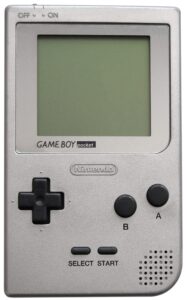 game boy pocket - silver (renewed)