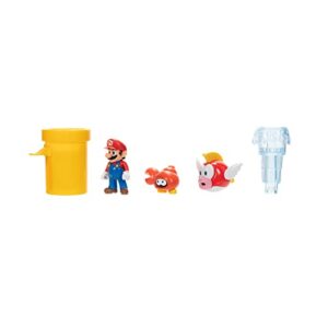 redcolorful nintendo 2.5" sparkling waters diorama set