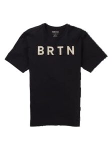 burton men's brtn short sleeve t-shirt, true black, l