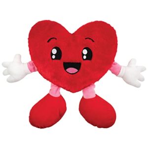 scentco sweetheart (heart) - 10" patented gourmet strawberry scented stuffed plush - valentines, gifts for kids, gift guide