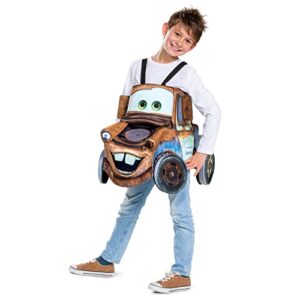 tow mater costume, official disney cars costume for kids, 3d foam halloween costume