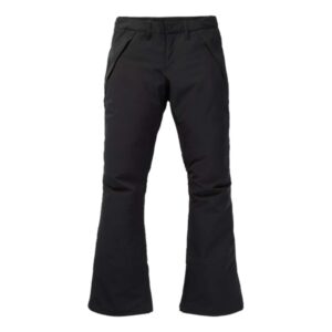 burton womens society pant, true black new, medium