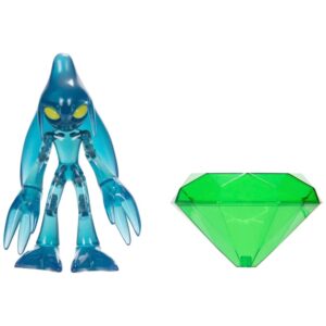 sonic the hedgehog 4-inch chaos action figure with master emerald