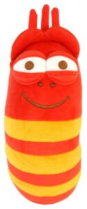 commonwealth toys larva 12" plush red w/sound