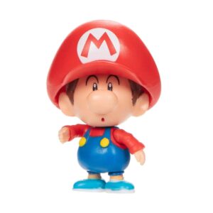 super mario world of nintendo 2.5-inch mini figure baby mario