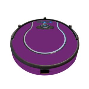 mightyskins skin compatible with shark ion robot 750 vacuum - solid purple | protective, durable, and unique vinyl decal wrap cover | easy to apply, remove, and change styles | made in the usa