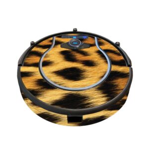 mightyskins skin compatible with shark ion robot 750 vacuum minimal coverage - cheetah | protective, durable, and unique vinyl wrap cover | easy to apply, remove, and change styles | made in the usa