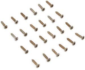 fender road worn pickguard / control plate screws (24)