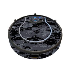 mightyskins skin compatible with shark ion robot 750 vacuum minimal coverage - digital camo | protective, durable, and unique vinyl wrap cover | easy to apply, remove | made in the usa