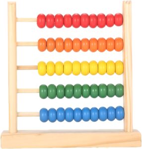 magikon miniature counting frame,5 rows,learning mathematics abacus