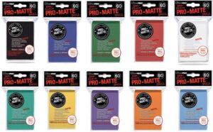 600 ultra pro deck protector pro matte small sleeves