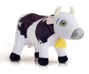 la granja de zenÓn vaca lola 14 in. | musical stuffed animal soft and huggable | el reino infantil