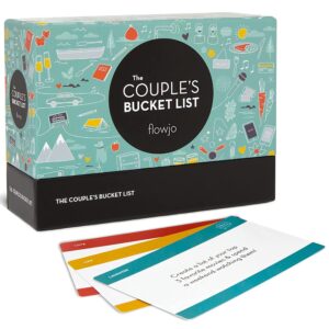 flowjo couple's bucket list - the couple games - couple cards date night gifts - 100 romantic & adventurous couples date ideas - reconnect, bond, and ignite the spark of deeper love!