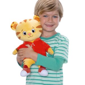 daniel tiger's neighborhood cuddle up daniel tiger 10th anniversary plush toy- 12 inches tall!