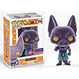 funko pop! dragon ball z - flocked beerus #514 (funimation exclusive)