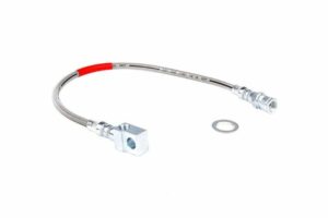 rough country rear stainless brake line for 71-87 gmc c15/k15 | 4-6" - 89335s