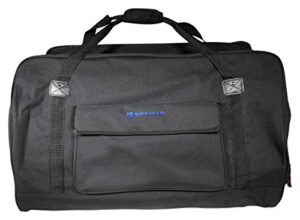 rockville tb15 padded speaker bag carry case for 15" dj pa speakers+stand