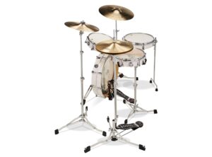 drum workshop performance series low pro 4-piece drum shell pack (white marine finishply)