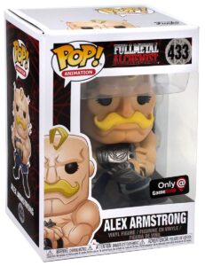 funko pop animation: full metal alchemist - alex armstrong (exclusive)