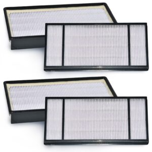 eagles replacement hepa filter compatible with honeywell air purifier hrf-h2 h type,fit for model hpa050, hpa150, hpa060, hpa160,hht055 and hht155 4packs