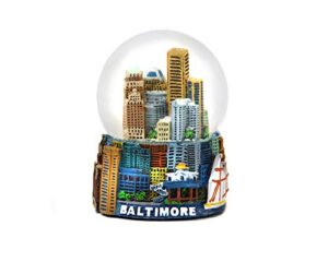 baltimore maryland snow globe 65mm