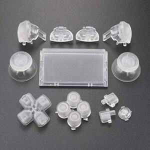 dpad r1 l1 r2 l2 trigger button thumbsticks for sony ps4 pro jds040 jdm 040 controller dualshock 4 pro clear