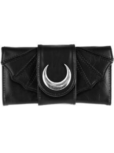 restyle bat wing gothic pu leather wallet