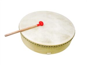 16 inch buffalo tambourine hand drum by trademark innovations