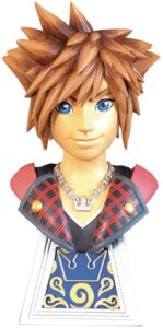 diamond select toys legends in 3-dimensions: kingdom hearts 3: sora 1:2 scale resin bust, multi-color, 10 inches, (model: dc83072)