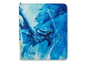 boreas dragon shield codex 9 pocket portfolio zipster zipper enclosed 3 ring card storage binder