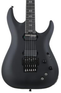 schecter c-1 sls fr-s evil twin - satin black