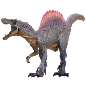 gemini&genius spinosaurus action figures dinosaur toys for 3 4 5 6 7 year old kids, early science education and collectible toys gift for the dino lovers and the coolest gift for the boys