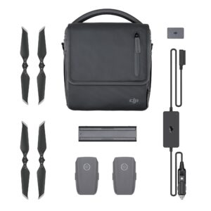 dji mavic 2 enterprise advanced fly more kit - essentials kit with intelligent self-heating batteries, battery chargers, propellers, a single-shoulder bag, and more