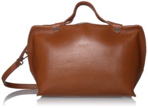 ecco sculptured handbag, amber