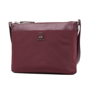 travelpro platinum elite women's crossbody (bordeaux)