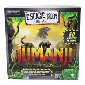 cardinal games jumanji escape room game, multicolor