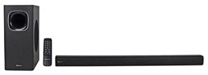 rockville rockbar 40" 400w soundbar w/wireless subwoofer/bluetooth/hdmi/optical, black