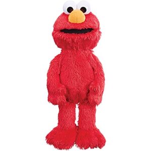 sesame street love to hug elmo talking, singing, hugging 14" plush toy for toddlers, kids 18 months & up