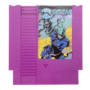 robocop vs the terminator 72 pin 8 bit game card cartridge for nes - games accessories cartridge for nintendo - 1 x robocop vs the terminator game cartridge