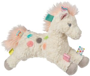 mary meyer taggies stuffed animal soft toy, painted pony, 11-inches