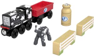 thomas & friends wood, diesel's dairy drop-off