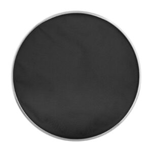 2-ply mesh silent skin for drum set replacement, black, 14inch